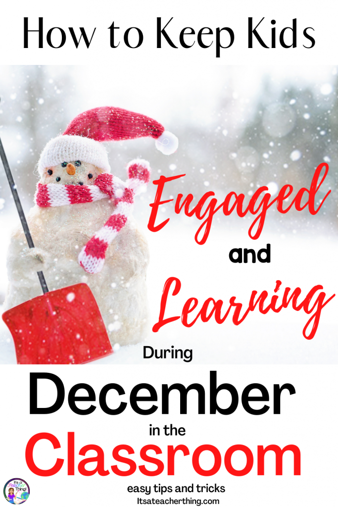 Great December Classroom Activities You'll Love - It's a Teacher Thing