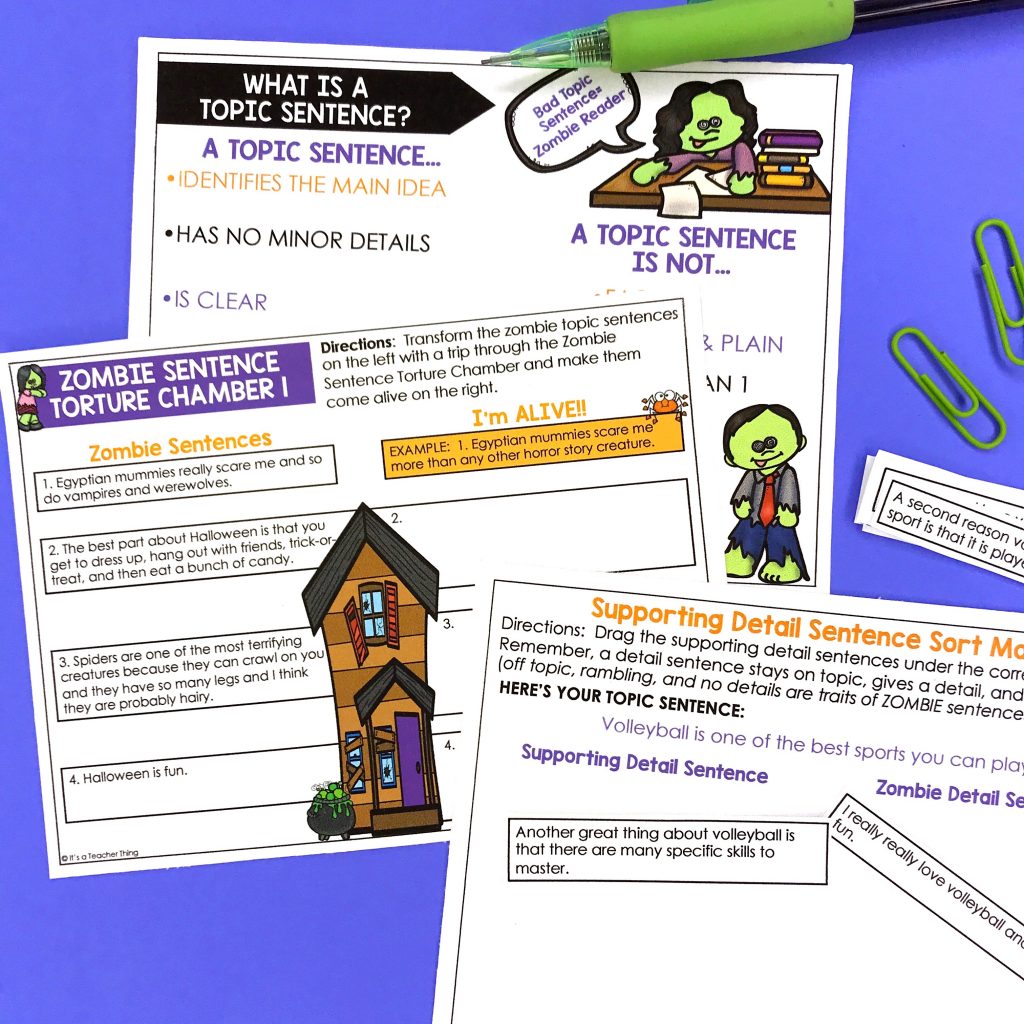 Mistakes Students Make When Writing a Paragraph - It's a Teacher Thing