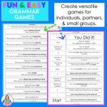 9 Fun Grammar Activities to Boost Learning - It's a Teacher Thing