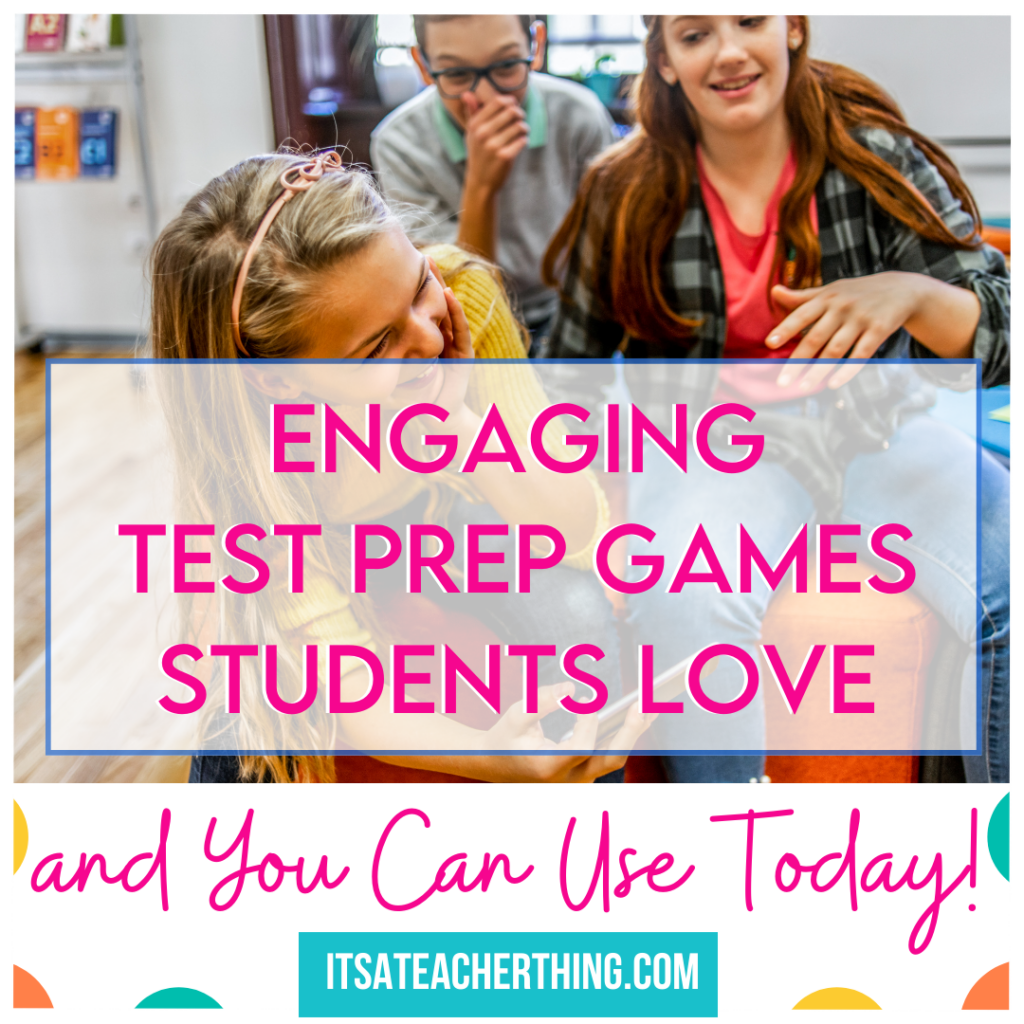 Test Review Games That Won't Waste Your Time - It's a Teacher Thing